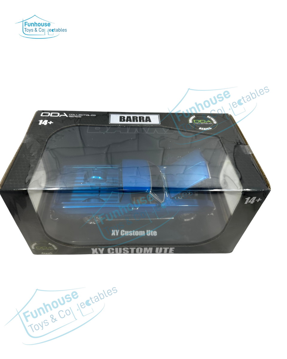 Ford Falcon XY Custom Barra Ute Supercharged 1:24 Scale Blue – Funhouse ...