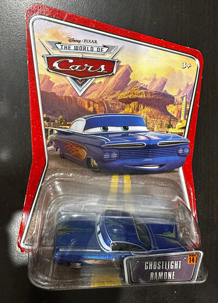 DISNEY PIXAR CARS GHOSTLIGHT RAMONE NO 14 – Funhouse Toys & Collectables