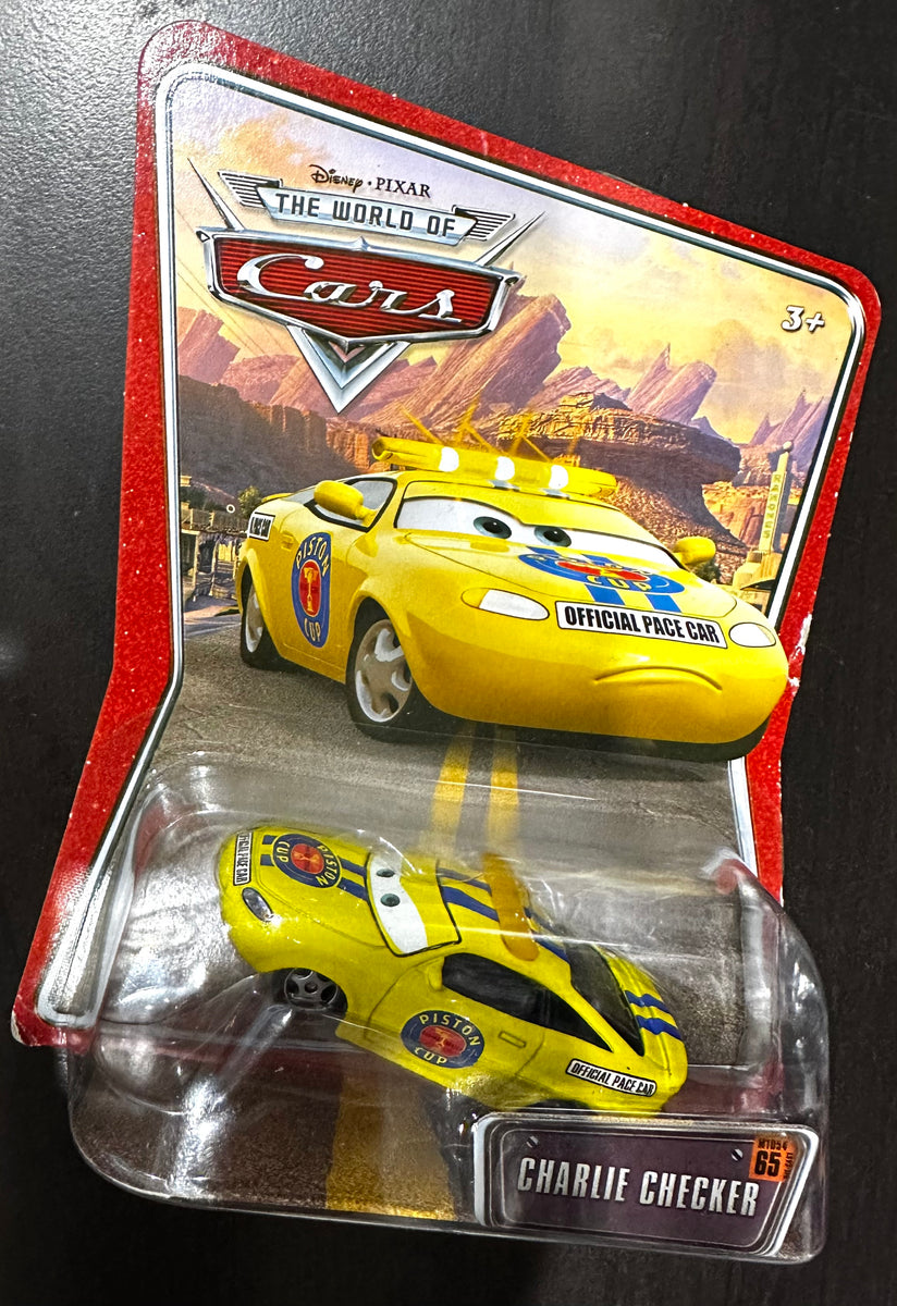 DISNEY PIXAR THE WORLD OF CARS CHARLIE CHECKER No 65 – Funhouse Toys ...