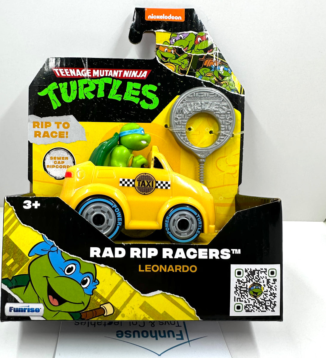 TEENAGE MUTANT NINJA TURTLES RAD RIP RACERS LEONARDO – Funhouse Toys ...