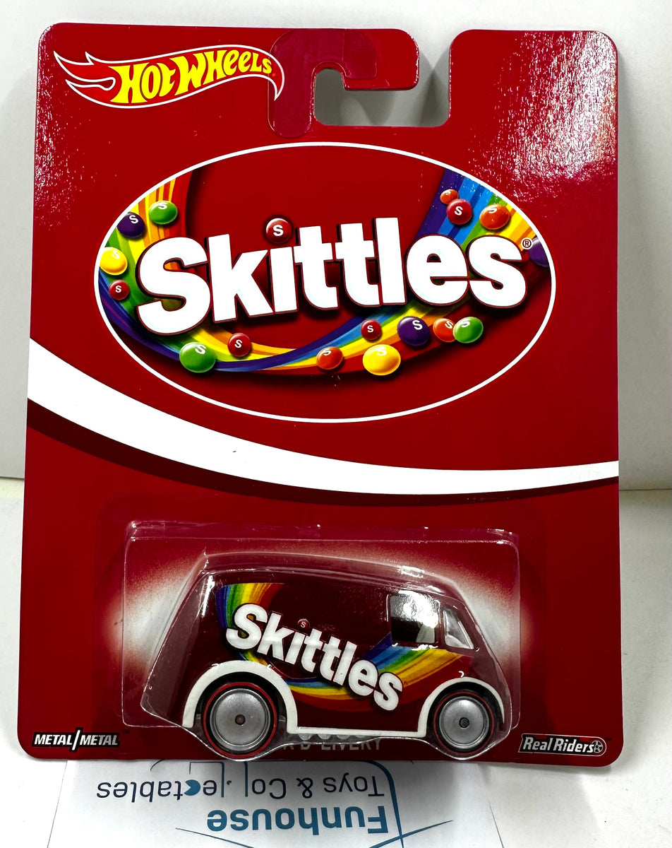 Hot Wheels POP CULTURE CONFECTIONARY MM'S DOVE SKITTLES 2014 Real Ride ...