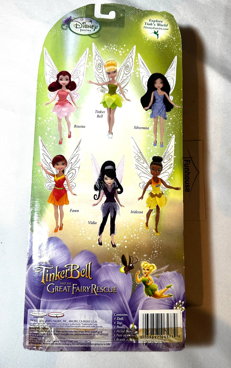 DISNEY FAIRIES ~VIDIA ~ TINKERBELL & THE GREAT FAIRY RESCUE DOLL (2010 ...