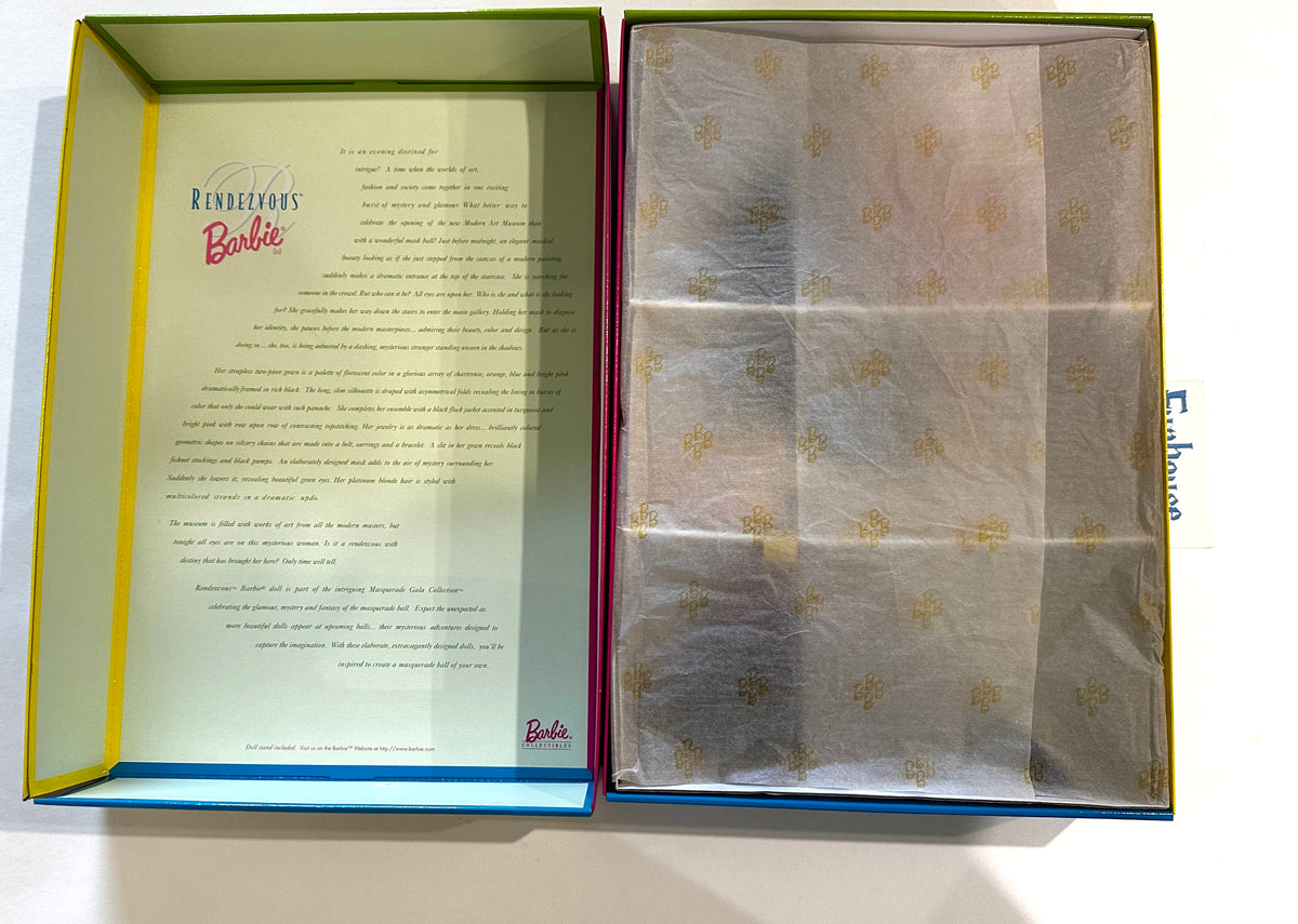 Barbie MASQUERADE GALA COLLECTION 1998 Rendezvous Limited Edition doll ...