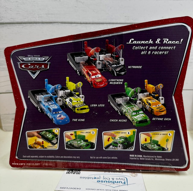 Disney Pixar Cars - The World of Cars Pit Row Race-Off CHICK HICKS #86 ...
