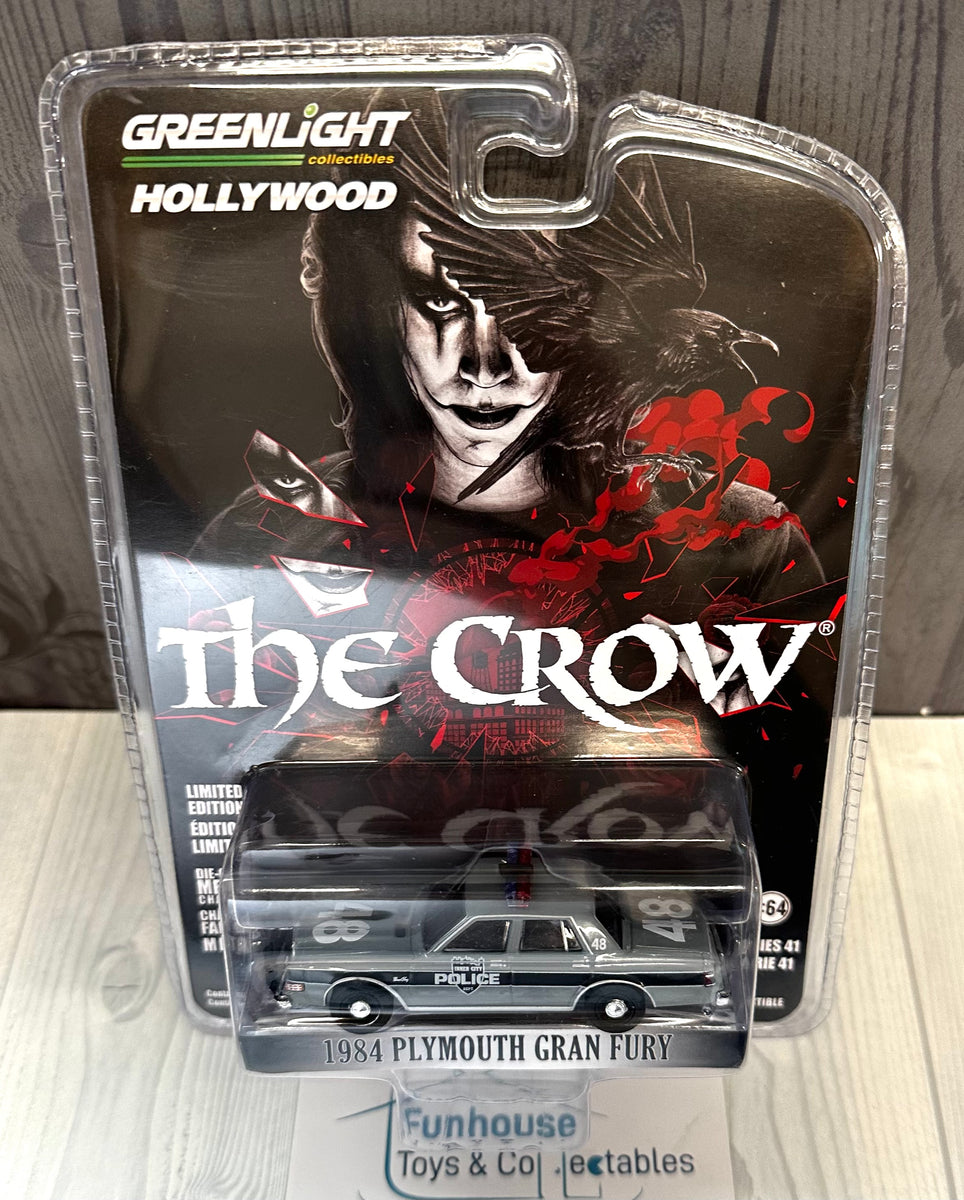 GREENLIGHT 1:64 2024 HOLLYWOOD SERIES 41 THE CROW 1984 PLYMOUTH GRANFU ...