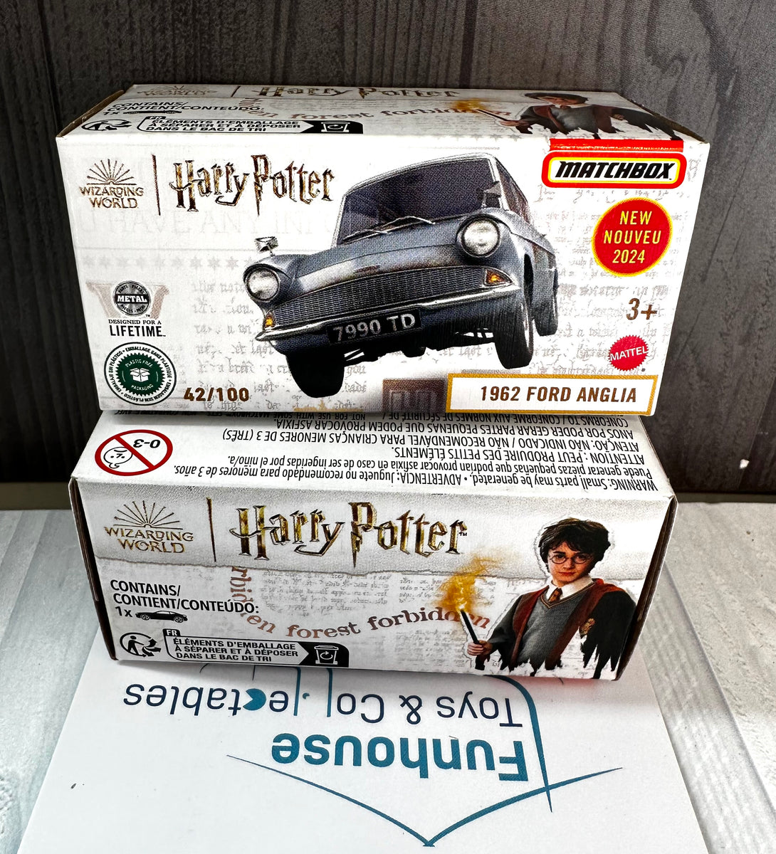 Matchbox Power Grabs 2024 HARRY POTTER 1962 FORD ANGLIA 42/100 ...
