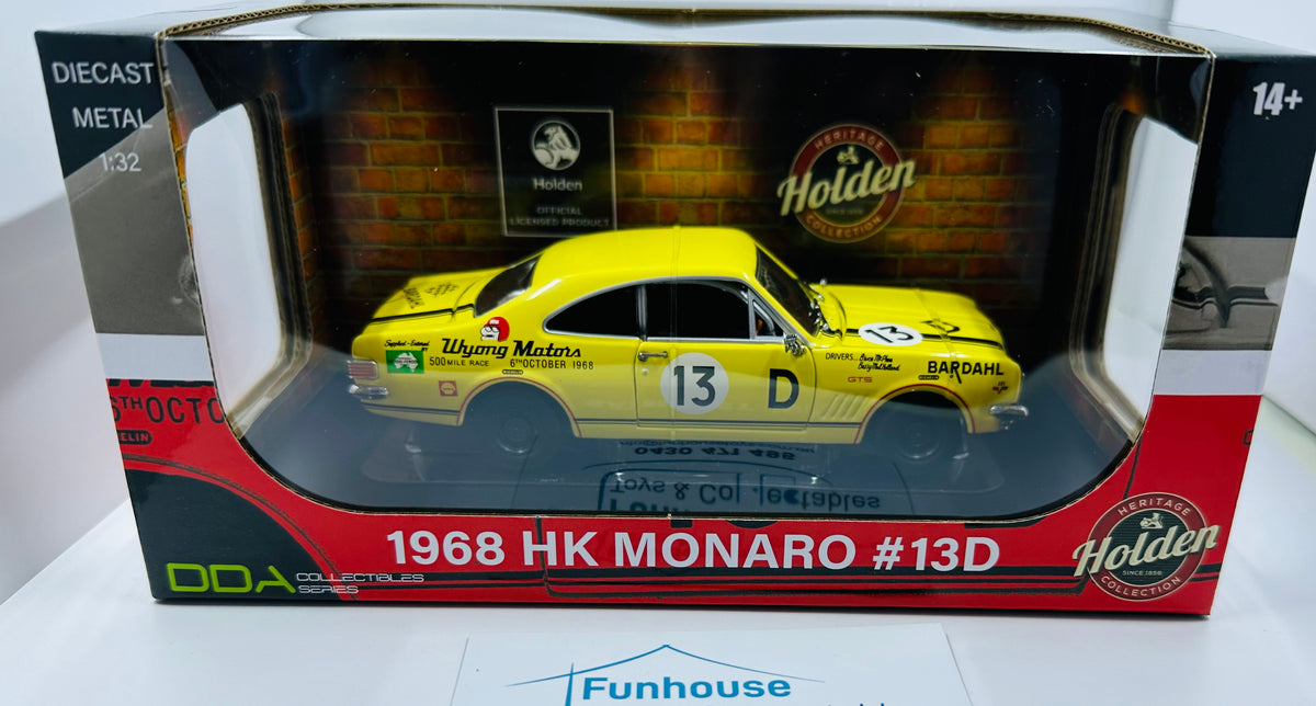 HOLDEN HK GTS 327 Monaro #13D Bruce McPhee 1968 Bathurst Winner 1:32 ...