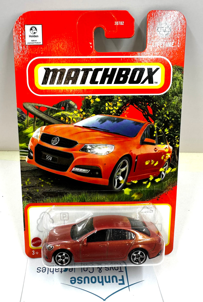 Matchbox Holden VF Commodore SSV Diecast Highway ORANGE 68/100 ...