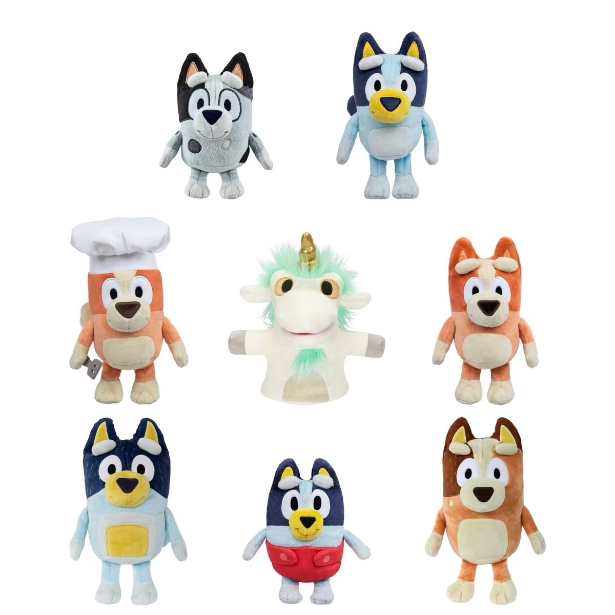 BLUEY 8 MINI PLUSH - BLUEY – Funhouse Toys & Collectables