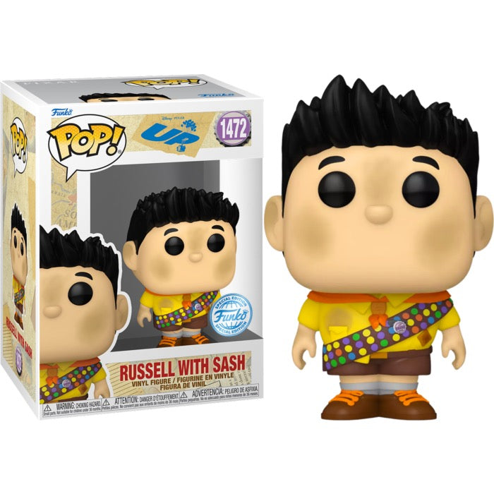 Up - Russell with Sash Pop! Vinyl! 1472 – Funhouse Toys & Collectables