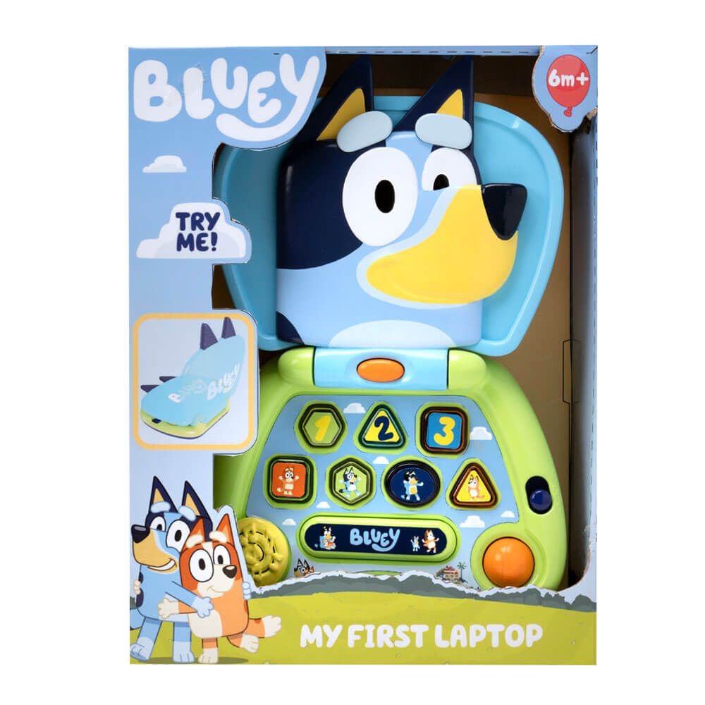 BLUEY MY FIRST LAPTOP – Funhouse Toys & Collectables