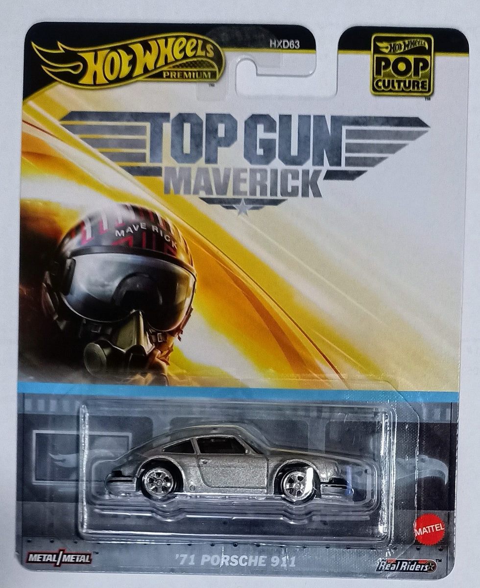 Hot Wheels Top Gun Maverick 1971 Porsche 911 Premium Pop Culture ...
