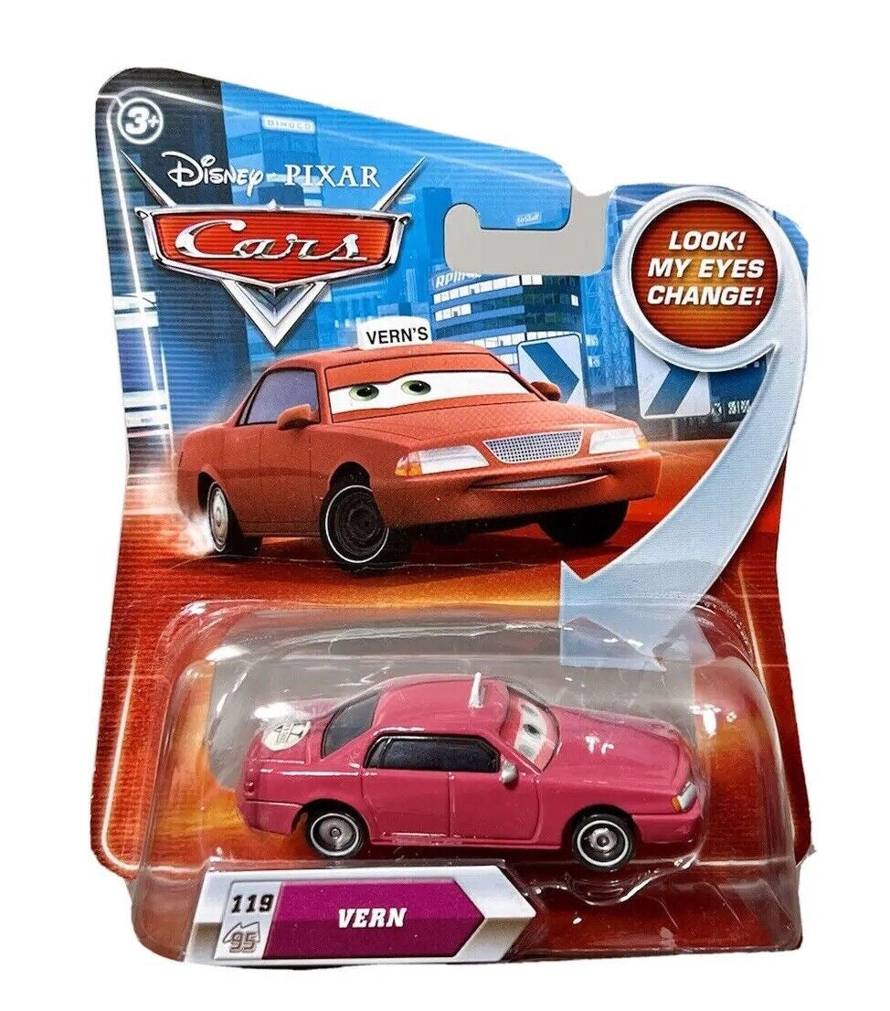 Disney PIXAR Cars Lenticular Eyes ~ VERN * – Funhouse Toys & Collectables
