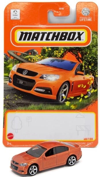 Matchbox Holden VF Commodore SSV Diecast Highway ORANGE 68/100 ...