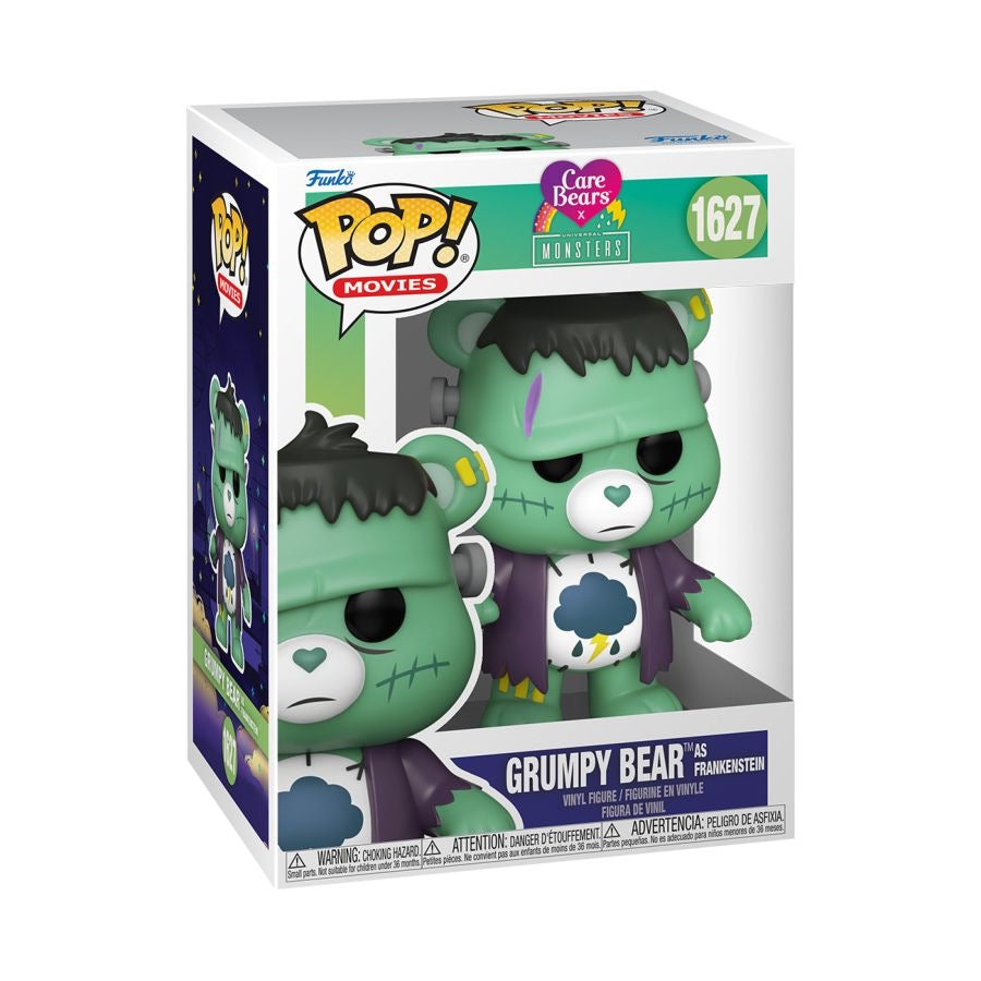 Care Bears x Universal Monsters - Grumpy as Frankenstein Pop Vinyl! 16 ...