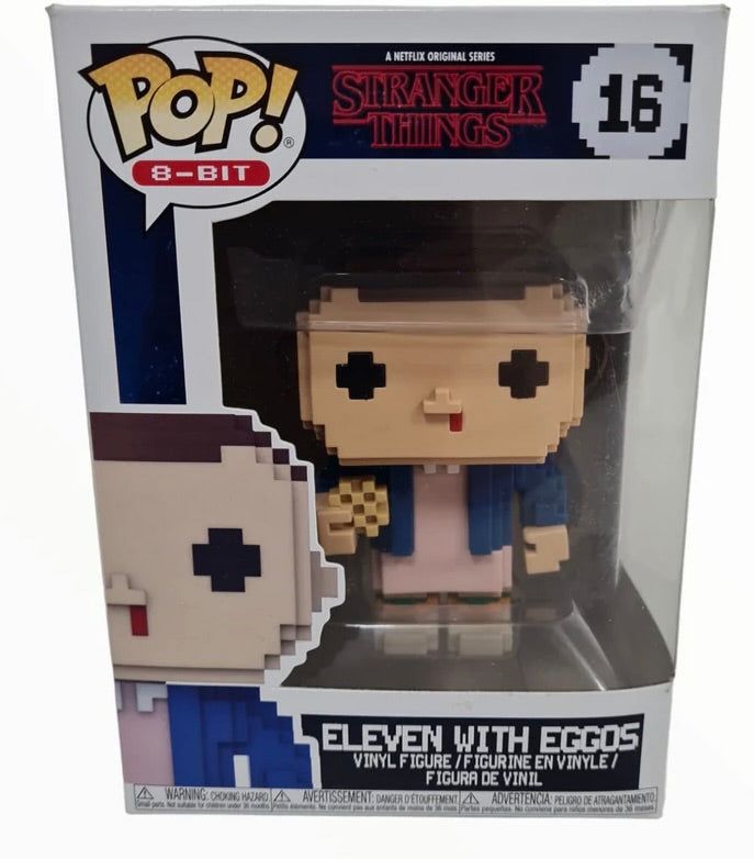 Stranger Things - Eleven with Eggos 8-Bit Funko Pop! #16 – Funhouse ...