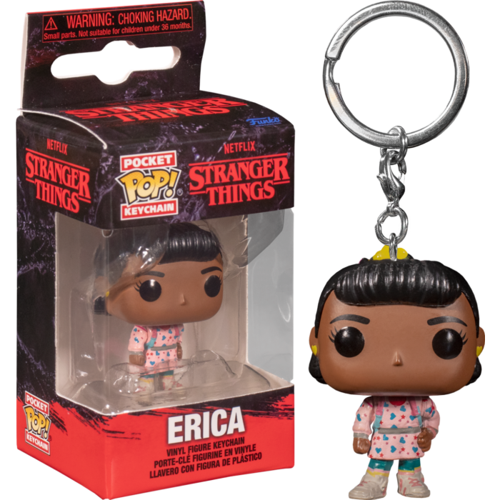 Stranger Things 4 - Erica Pocket Pop! Vinyl Keychain – Funhouse Toys ...