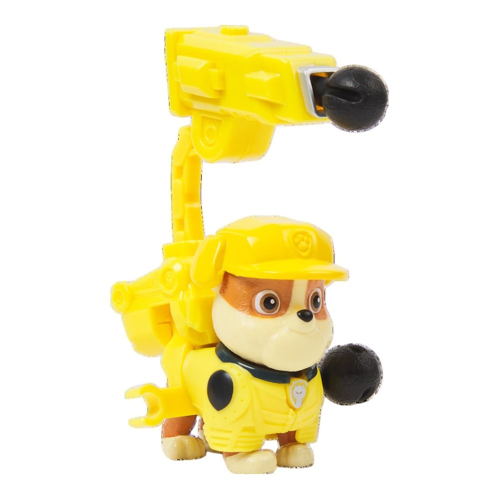 Paw Patrol The Mighty Movie Hero Pup Rubble Action Figure – Funhouse ...