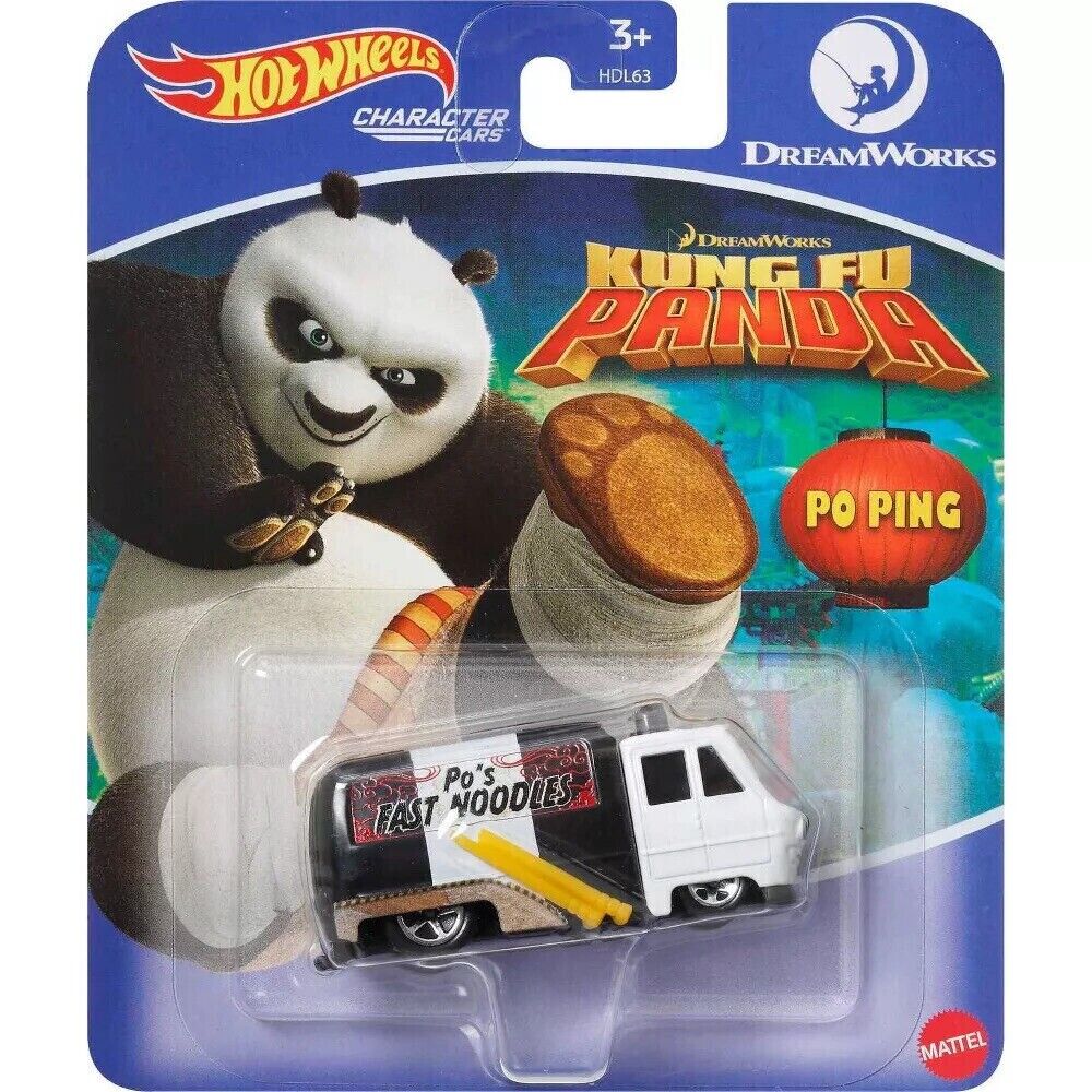 Hot Wheels Kung Fu Panda Po Ping PO'S FAST NOODLE DIECAST ** – Funhouse ...