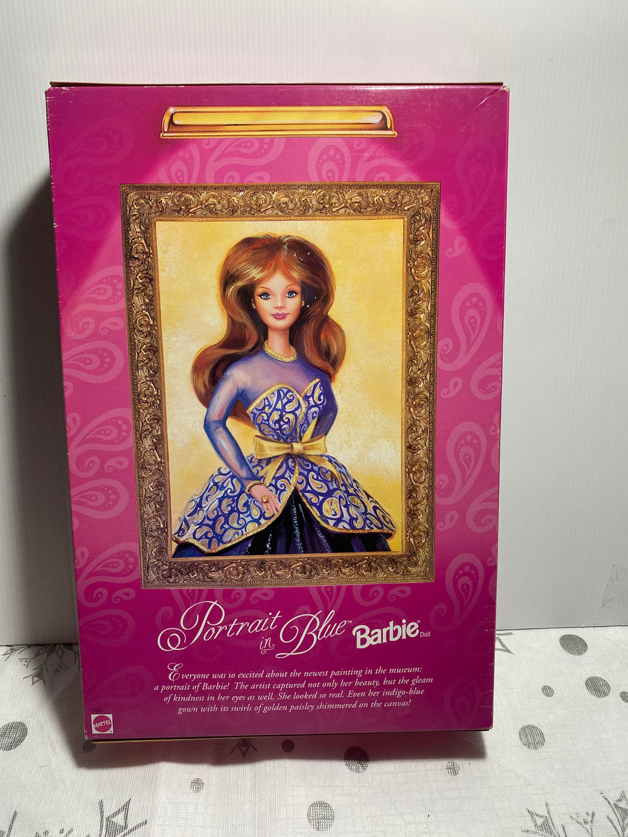 Portrait in Blue Barbie 1997 Mattel WALMART SPECIAL EDITION Box 19355 ...