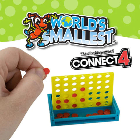 Worlds Smallest Mini Connect 4 Board Game – Funhouse Toys & Collectables