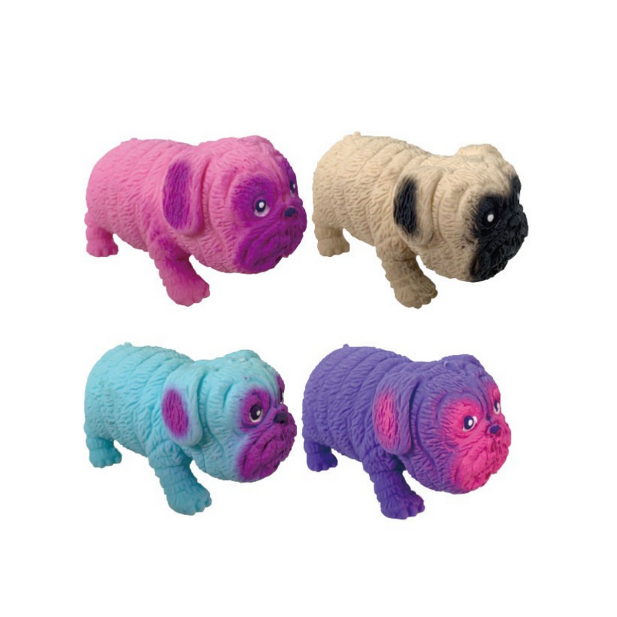 Stretchy SQUISHY Pug FIDGET – Funhouse Toys & Collectables
