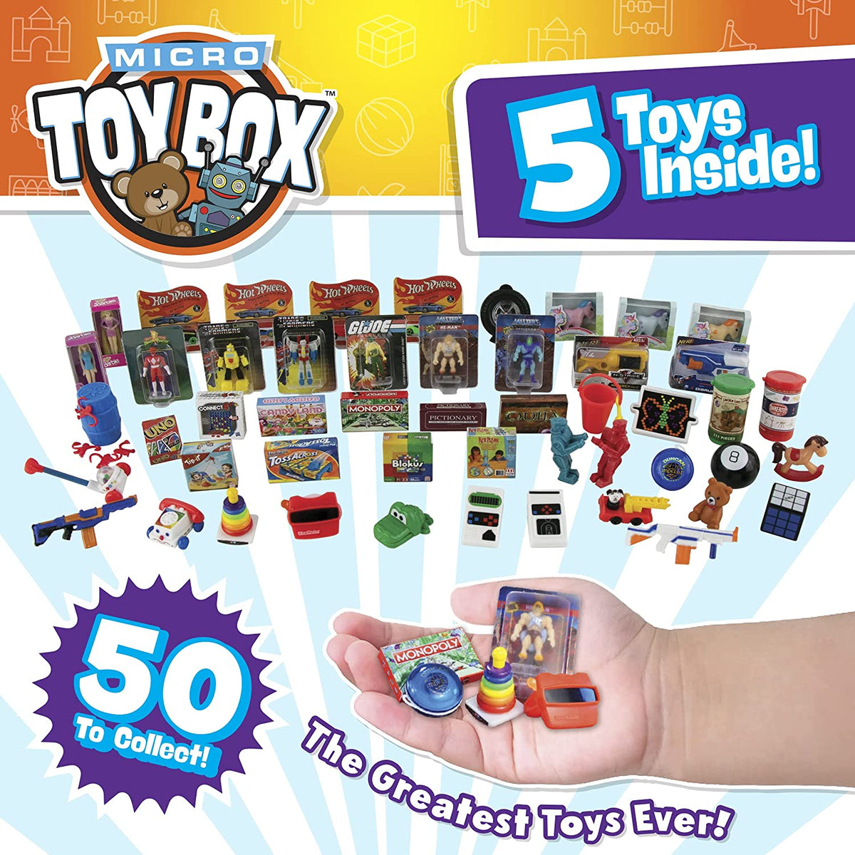 World's Smallest Micro Toy Box Series 1 Mini Collectible – Funhouse ...