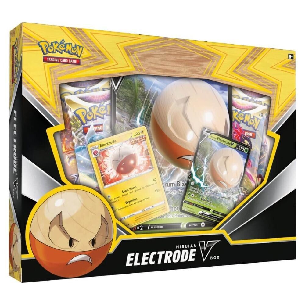 Pokemon TCG Hisuian Electrode V Box – Funhouse Toys & Collectables